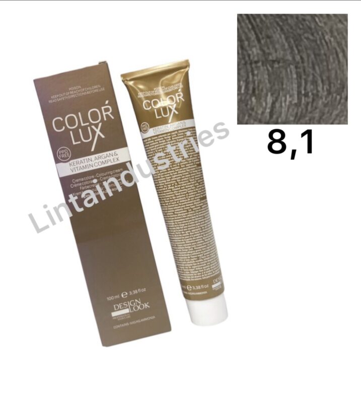 TINTE COLOR LUX 100ML (8,1) – Linta Industries